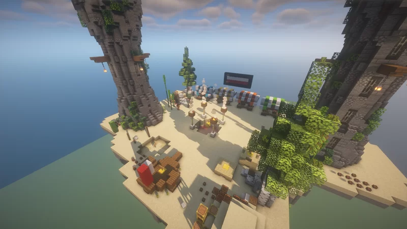 SPAWN BOXPVP MINI ISLAND #1 Minecraft Map