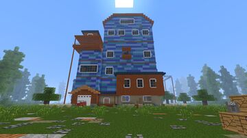 Helloneighbor Minecraft Maps with Downloadable Schematic