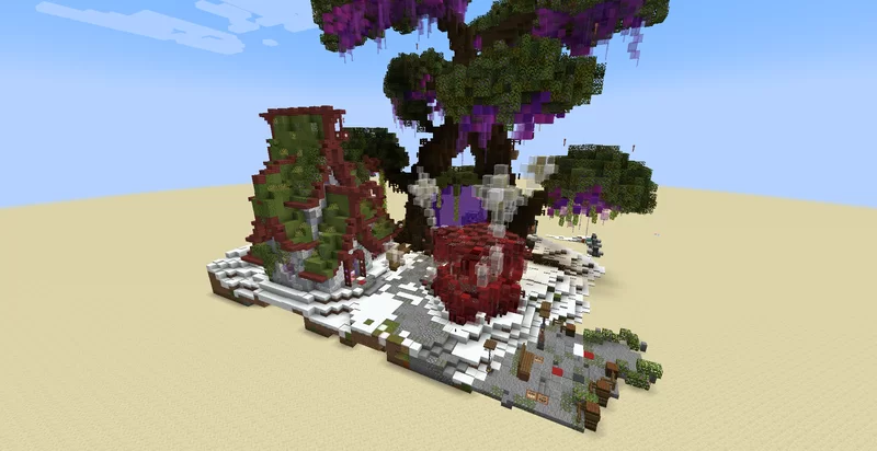 Magic tree portal Minecraft Map