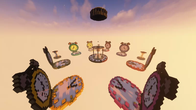 Time | Bed Wars Map Minecraft Map