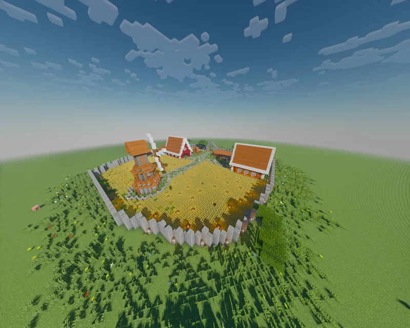 Ranch or Cottage in Minecraft Minecraft Map