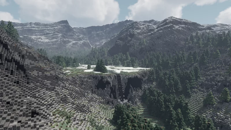 Waterfall Valley Minecraft Map