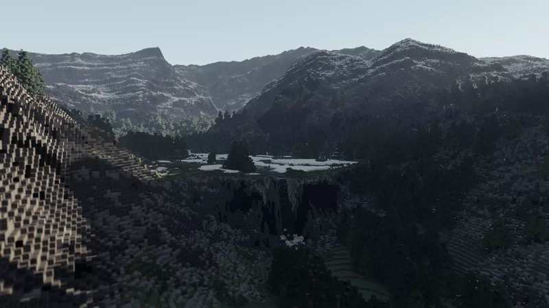 Waterfall Valley Minecraft Map