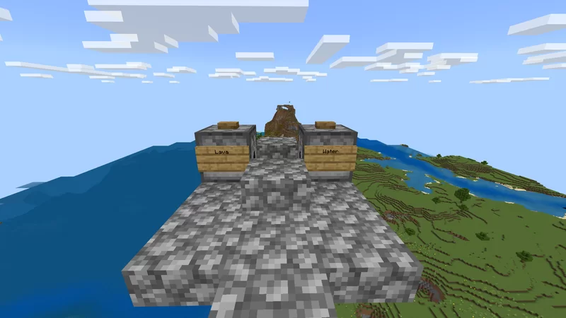 Lava caster semi automatic easy build! Minecraft Map