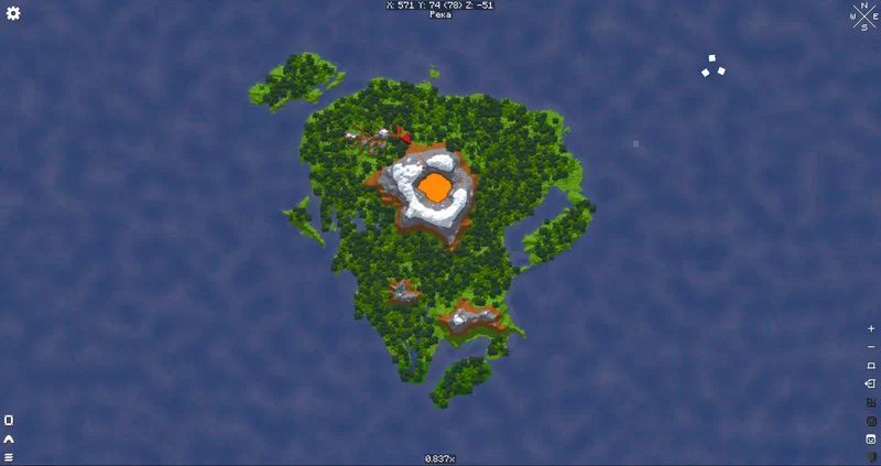island v1.0 Minecraft Map