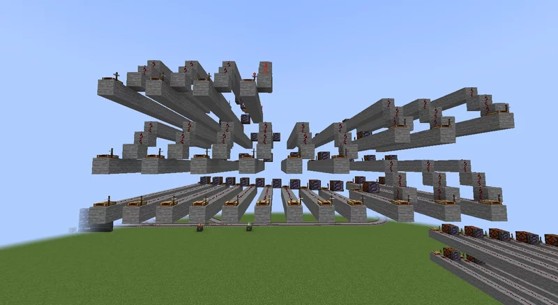 Système Minuteur 24 Heures (4/6) (Mod Create) Minecraft Map