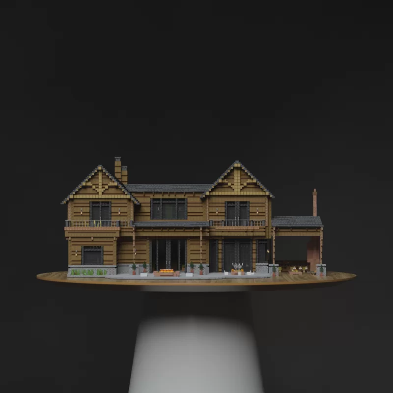 River Cabin [Modern] Minecraft Map