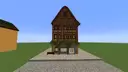 Block Bench Model To Minecraft Entity Display - House Example (Resource ...
