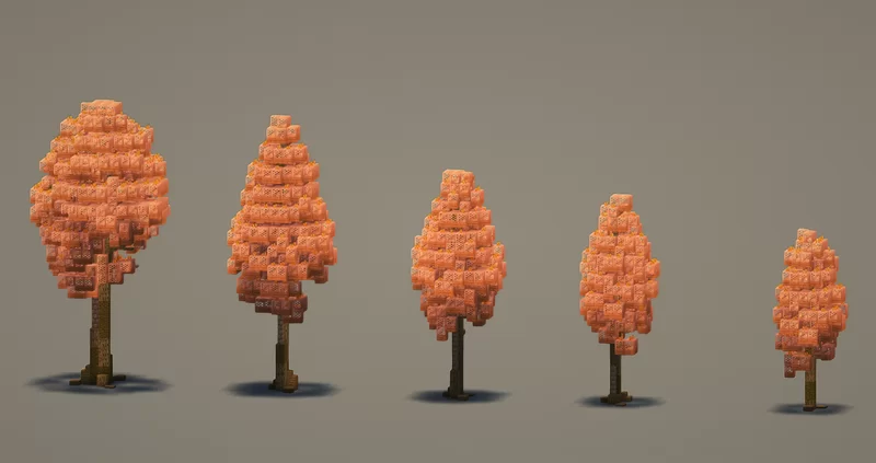 Autumn Tree Pack [DOWNLOAD] Minecraft Map
