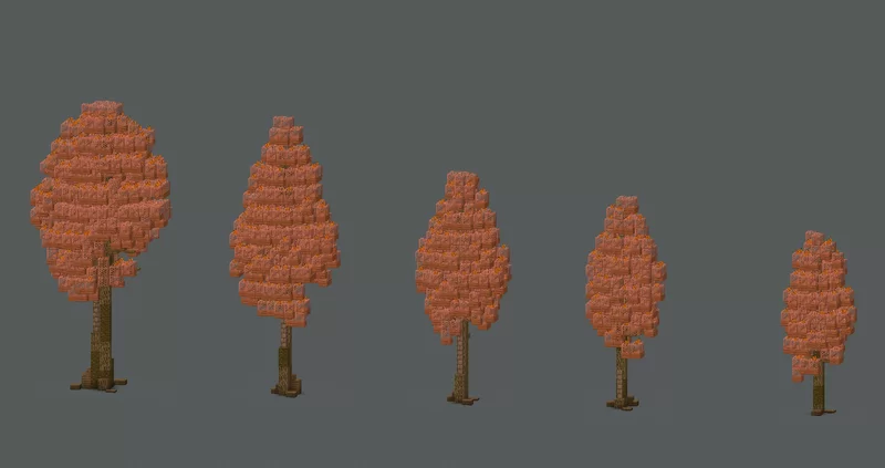 Autumn Tree Pack [DOWNLOAD] Minecraft Map