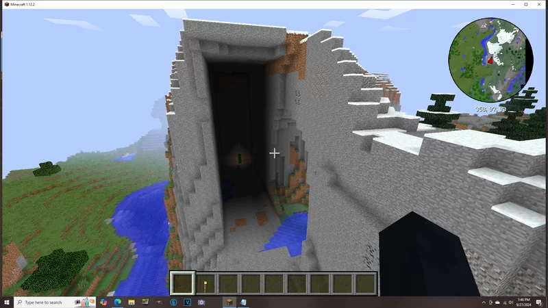 Strange Cut-out section of stone with Something at the back of it for ...