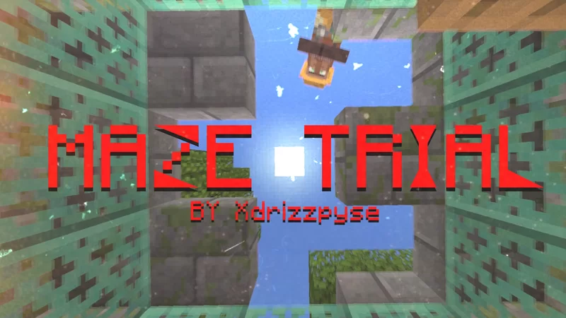 MAZE TRIAL By Xdrizzpyse [1.21+] Minecraft Map