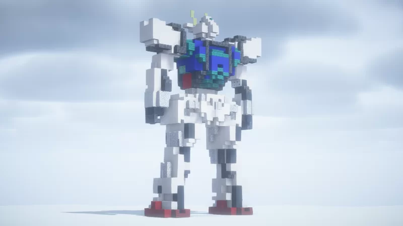GAT-X105 Strike Gundam [1.5:1] Minecraft Map