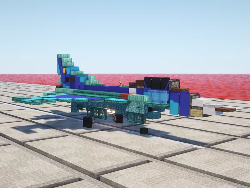 F-2A Viper Zero 1.5:1 Minecraft Map