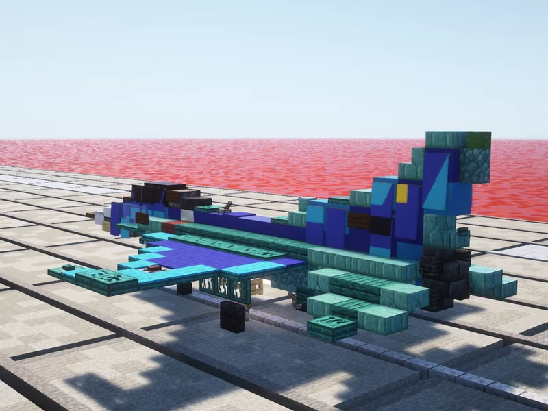 F-2A Viper Zero 1.5:1 Minecraft Map