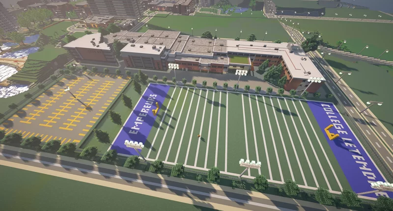 High school College Letendre Minecraft Map