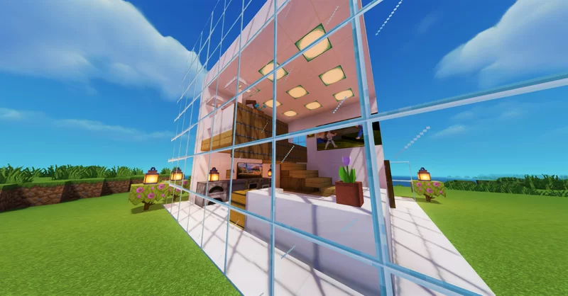 Small Comfortable Modern House [Download] Minecraft Map