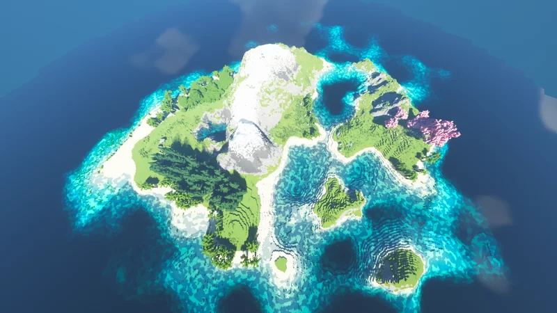 Beautiful Islands Map [FREE DOWNLOAD] Minecraft Map