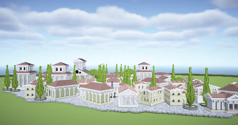 ANCIENT GREEK TOWN Minecraft Map