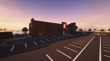 Restaurant Minecraft Maps with Downloadable Schematic