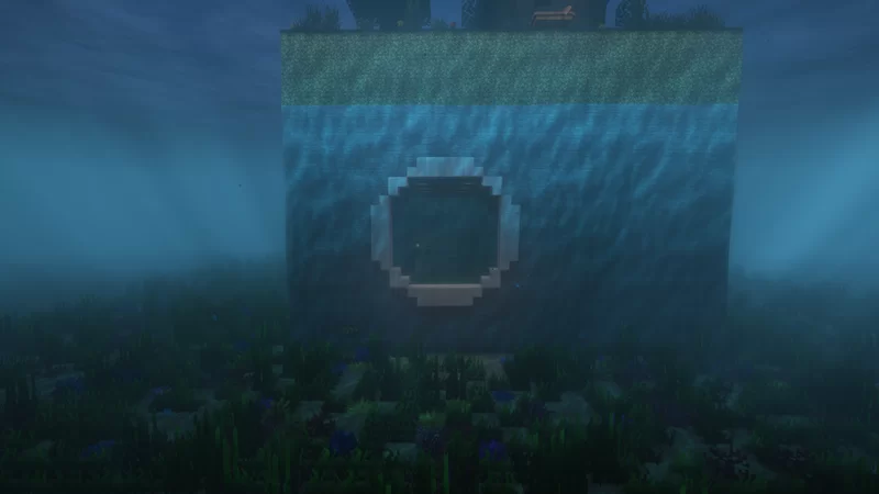 🌊 Modern Underwater House 🌊 Minecraft Map