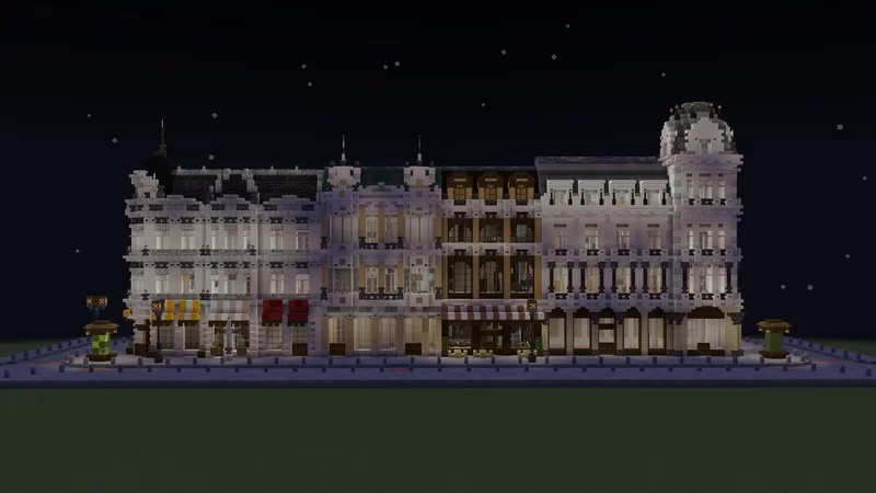 City block Minecraft Map