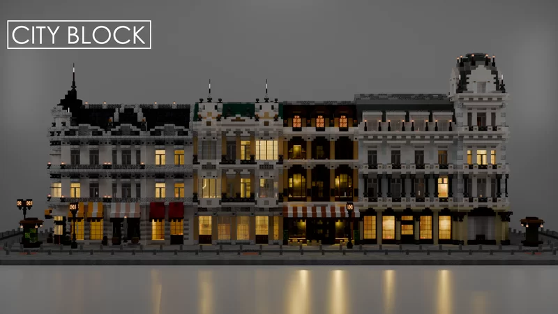 City block Minecraft Map
