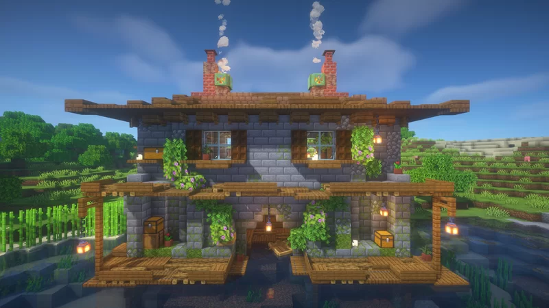 Riverside House Minecraft Map