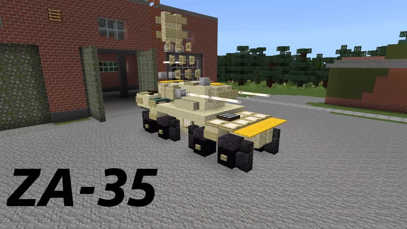 ZA-35 (1.5:1) Minecraft Map