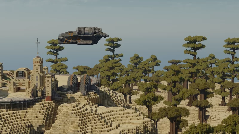 Bounty Hunter Outpost | Download | Full Interior Minecraft Map