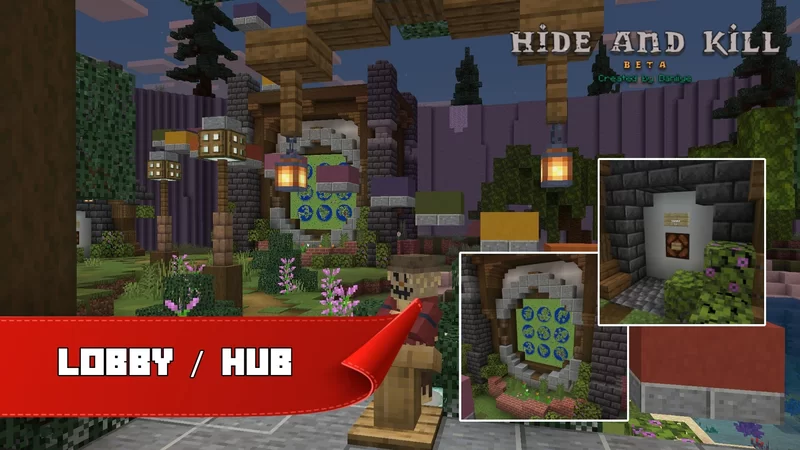 Hide and Kill Minecraft Map