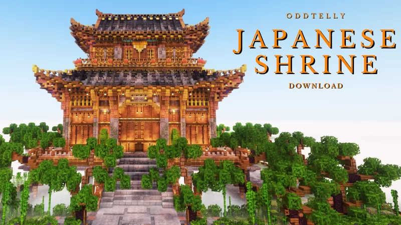 Japanese Shrine | Minecraft 1.21 JAVA Minecraft Map