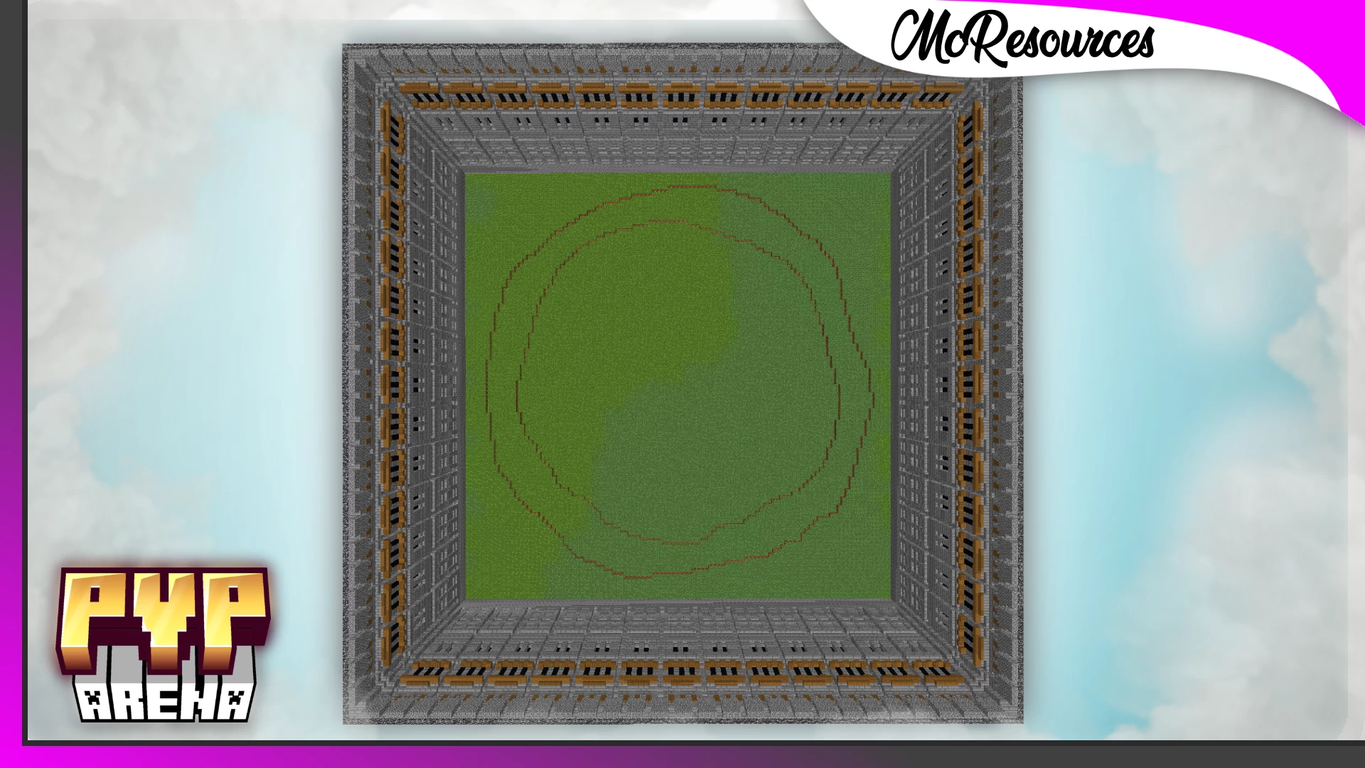 Vuur Arena Kaart Minecraft