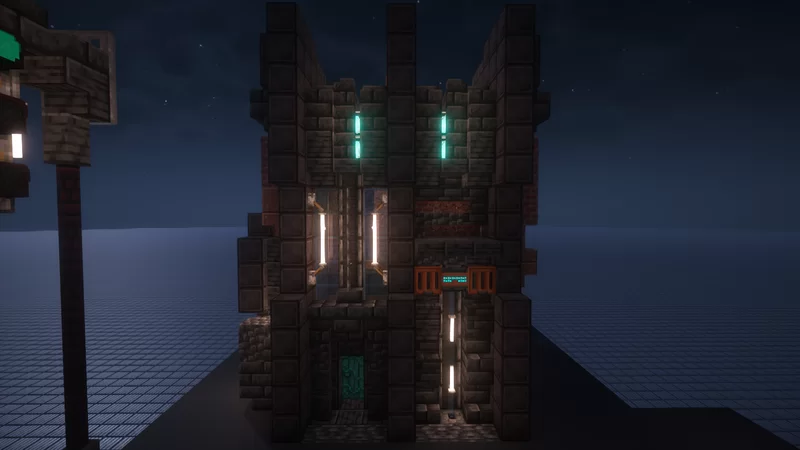 Cyberpunk House Minecraft Map