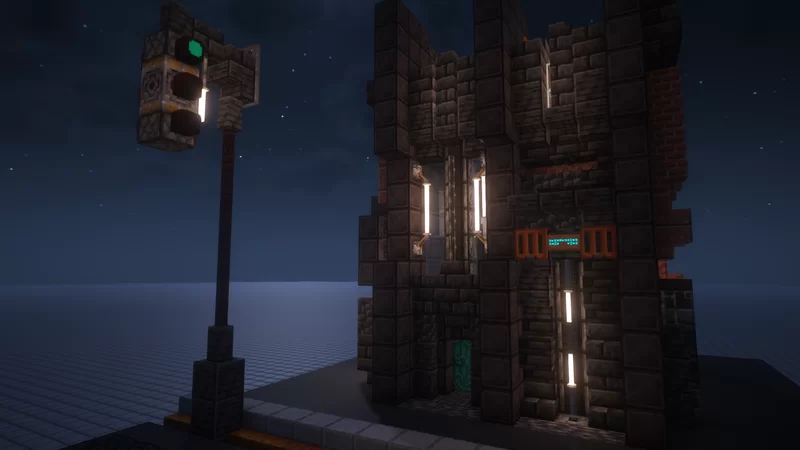 Cyberpunk House Minecraft Map