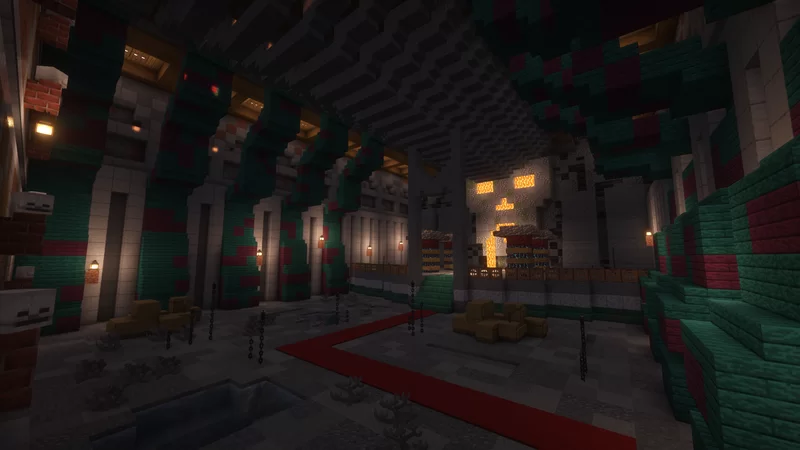 Crypt Dungeon | 300x300 Minecraft Map