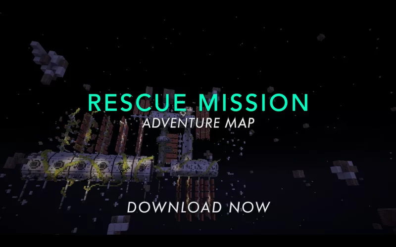 RESCUE MISSION Adventure Map (1.21.4) Vanilla Minecraft, Realm Friendly ...