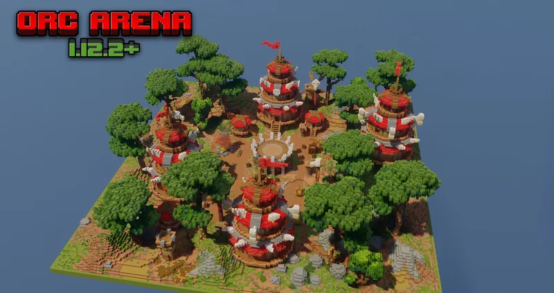 Orc Arena - 200x200 Minecraft Map