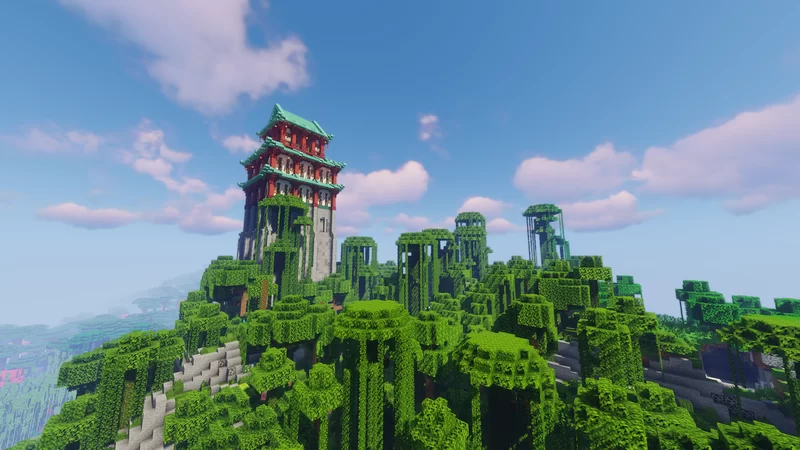 My First Asian Inspired Minecraft Build Minecraft Map