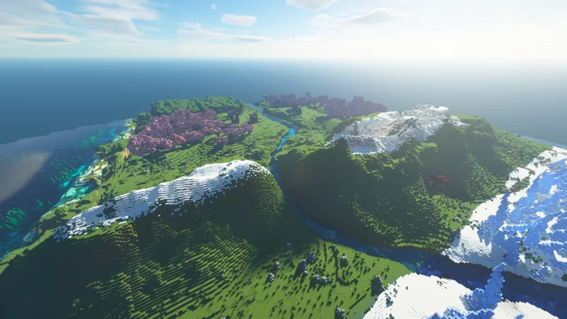 Free Minecraft River Map Minecraft Map