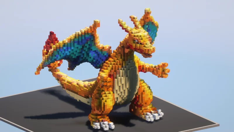 Minecraft Pokemon Charizard Minecraft Map