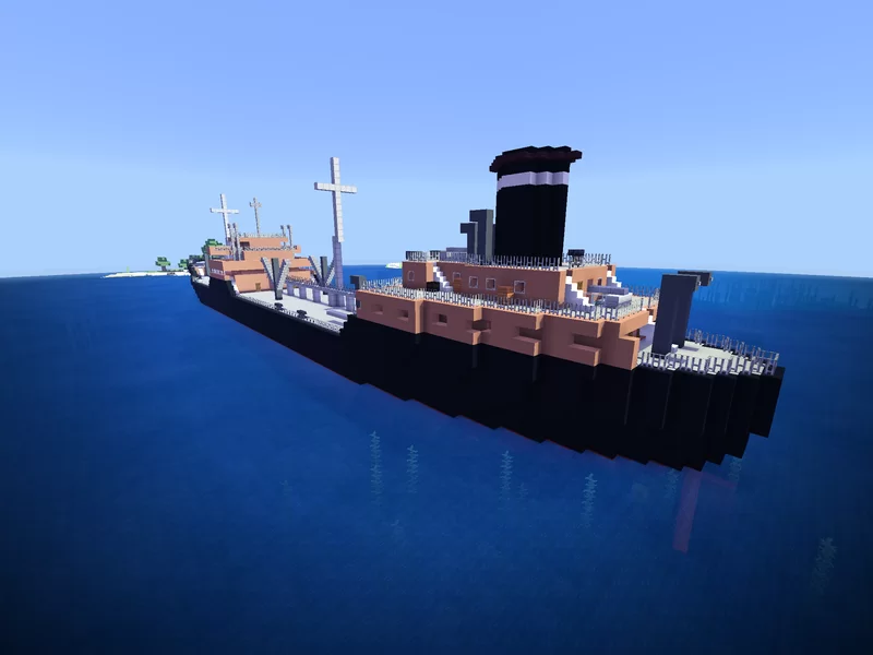 T2 Tanker: SS Pendleton Minecraft Map