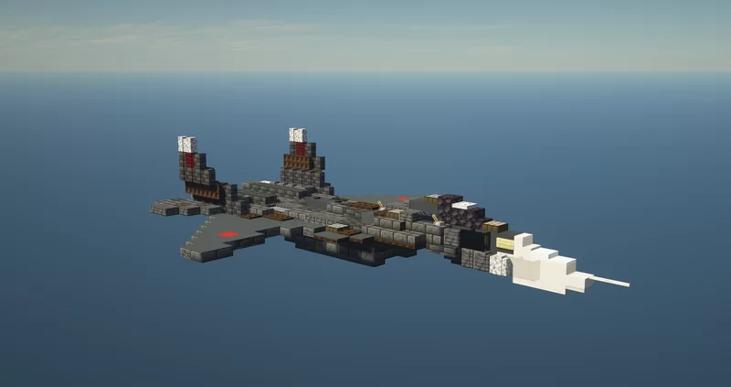 Su-47 Berkut 1.5:1 Scale Minecraft Map