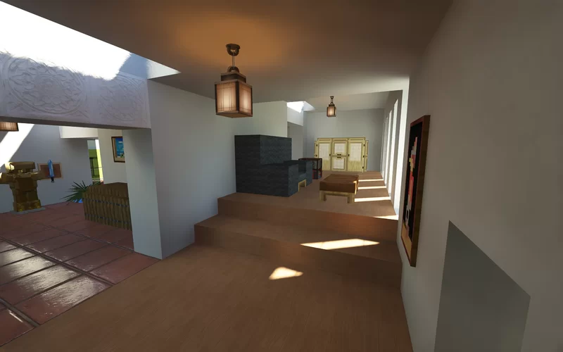 Umsoea Modern House Minecraft Map