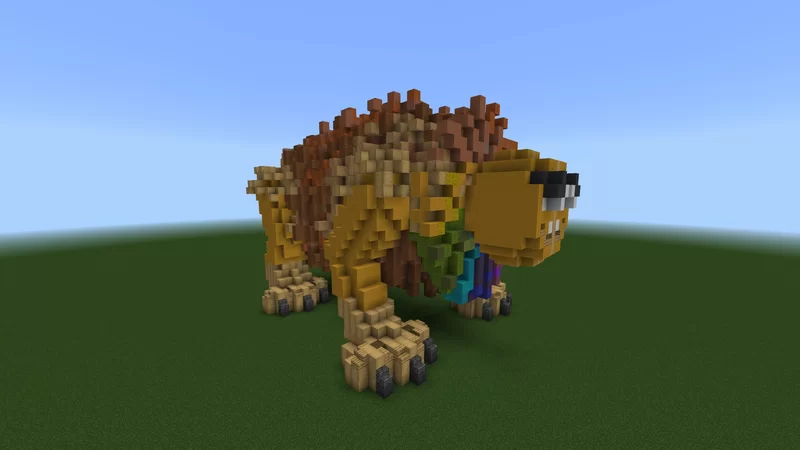 Poppy Playtime Chapter 4 | Yarnaby The Yarn Ball Lion Minecraft Map