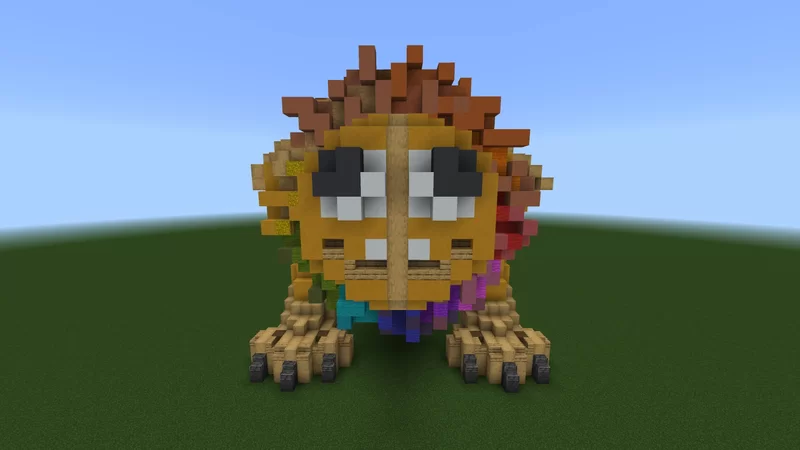 Poppy Playtime Chapter 4 | Yarnaby The Yarn Ball Lion Minecraft Map