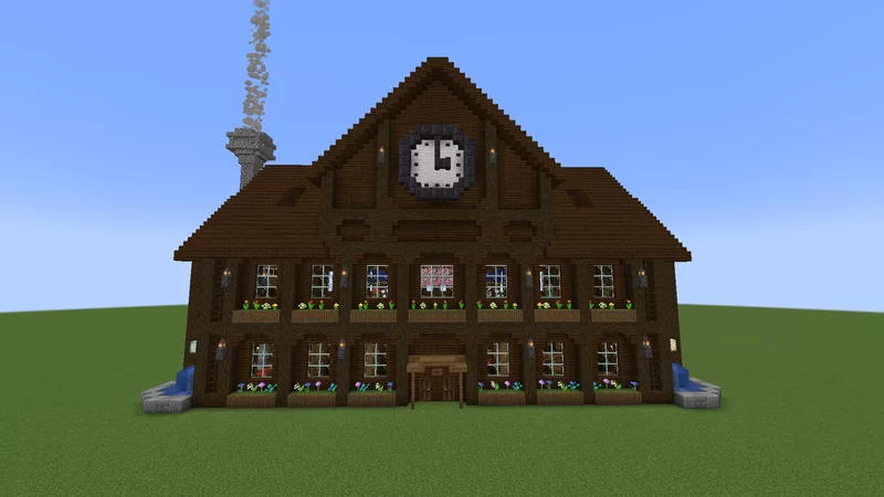 Crown Library Minecraft Map