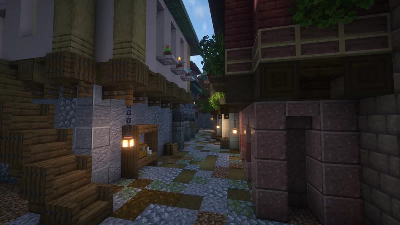 Medieval Street Minecraft Map