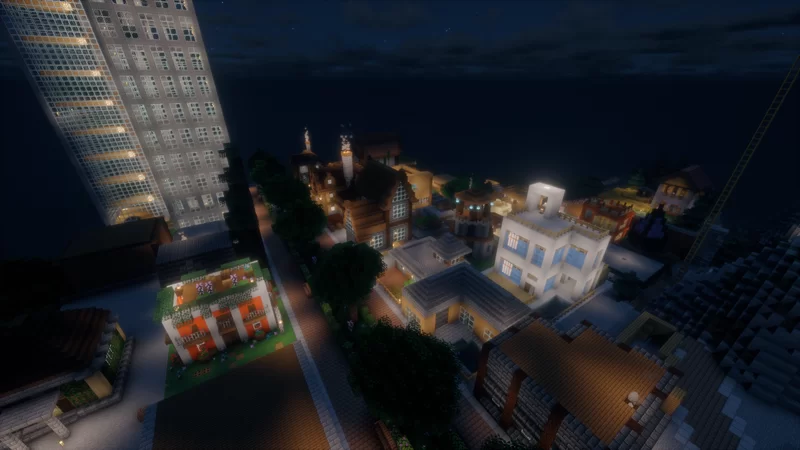 EarthMC Town of Reinach Minecraft Map