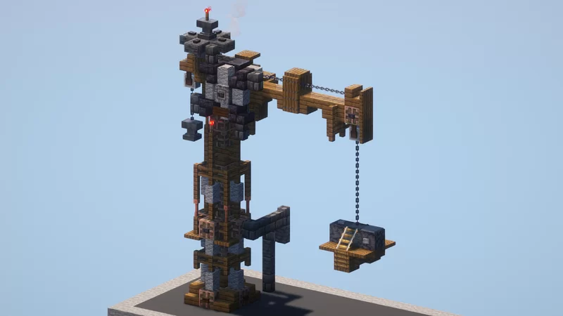 Steampunk Crane Minecraft Map